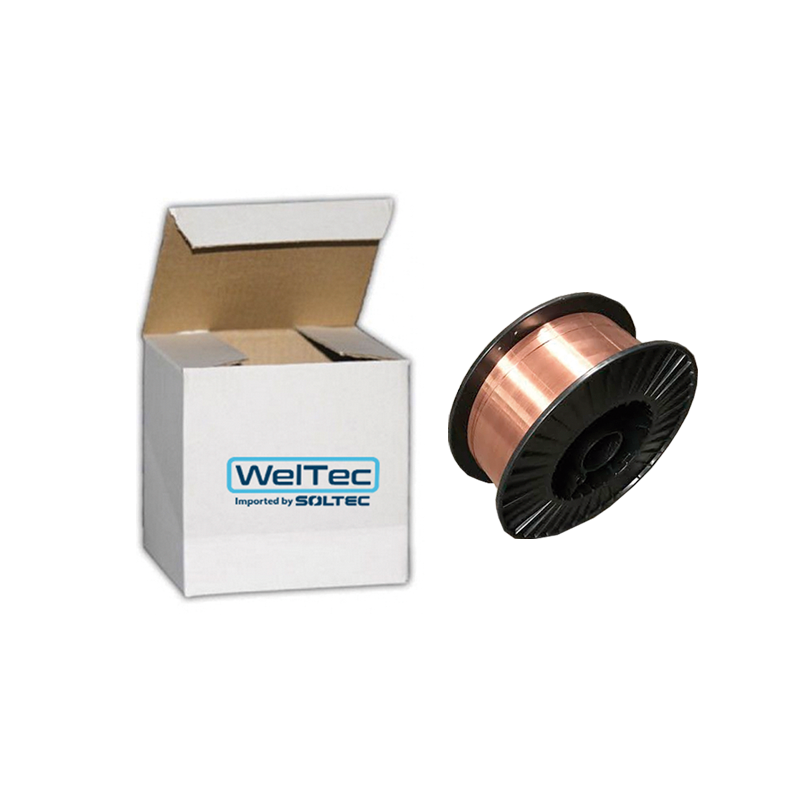 ALAMBRE SOLIDO MIG ER70S-6 - 0,8 MM DIAM. 5/KGS – Soltec