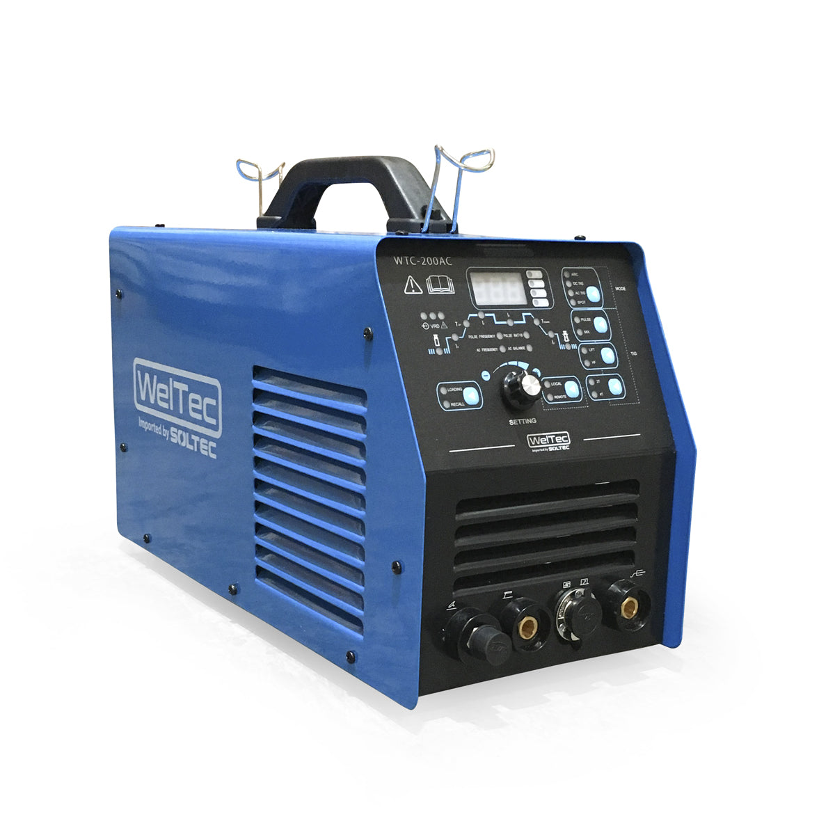 MAQUINA SOLDADORA TIG AC/DC WTC-200AC 220V 200A – Soltec